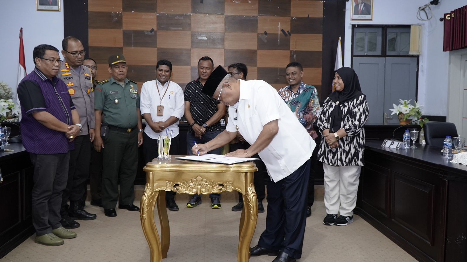 NPHD Dana Pilkada Tikep Resmi Diteken - Poskomalut.com